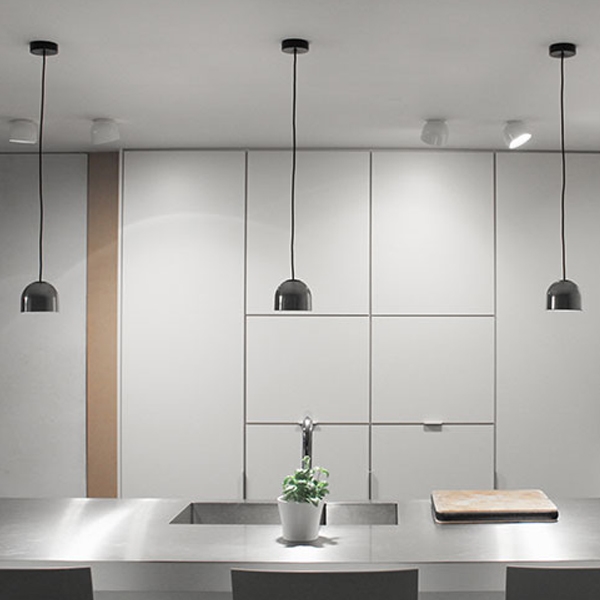 Flos Wan S Suspension Noir - Les meilleurs prix sont chez AndLight