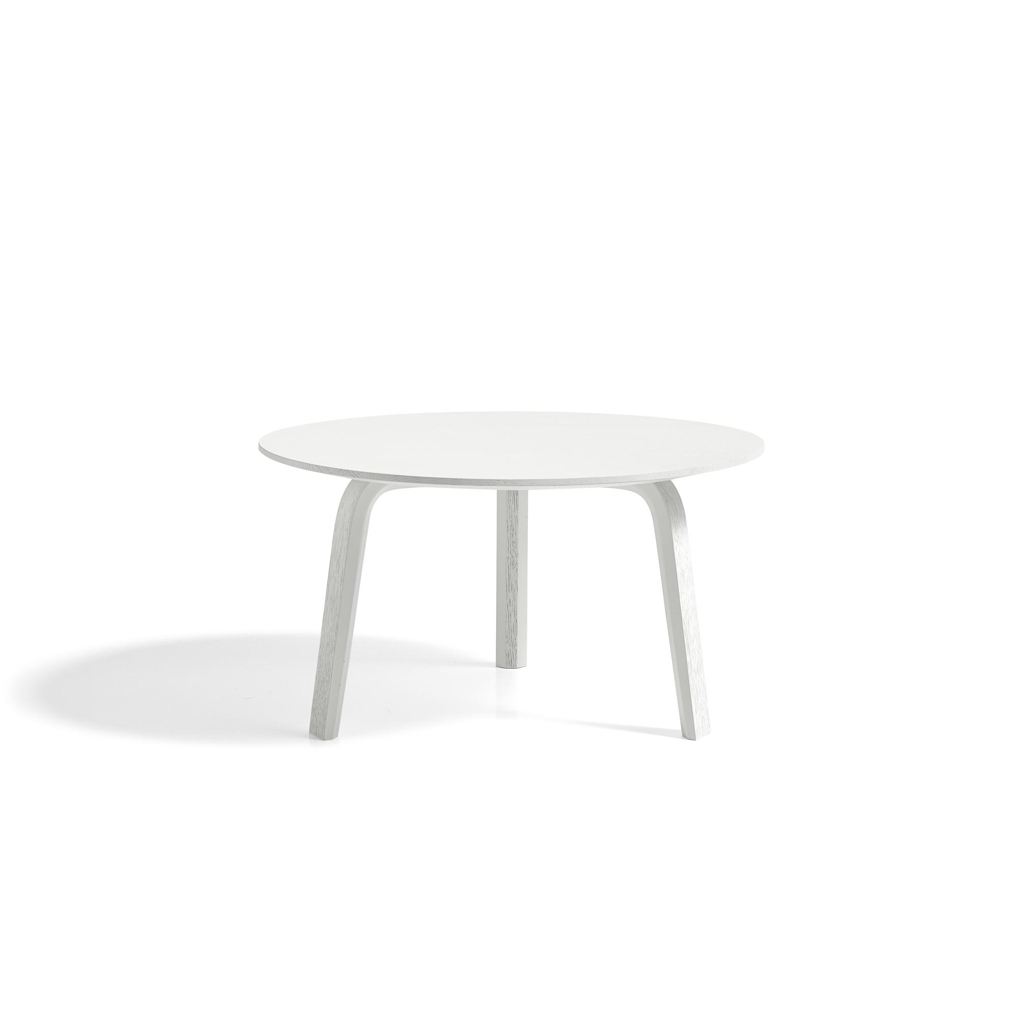 HAY Bella Table Basse Ø60 x H32 Blanc - Køb her!